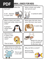 Pinoy Animal Jokes for Kids | PDF | Organisms