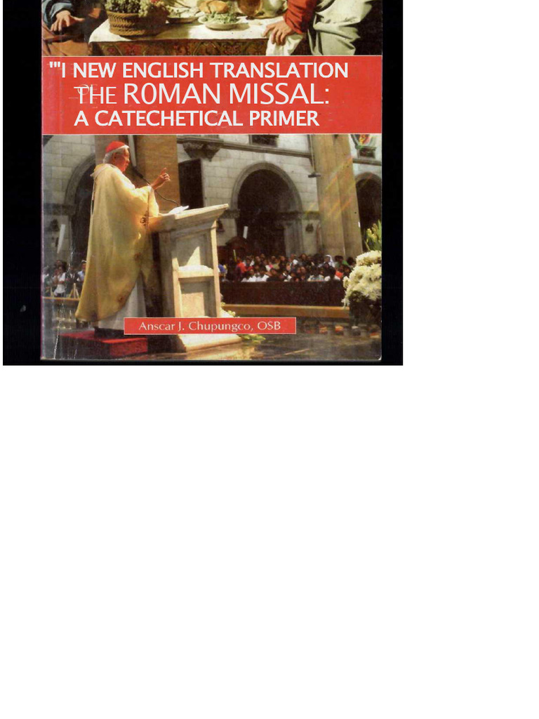 The Roman Missal | PDF | Mass (Liturgy) | Eucharist