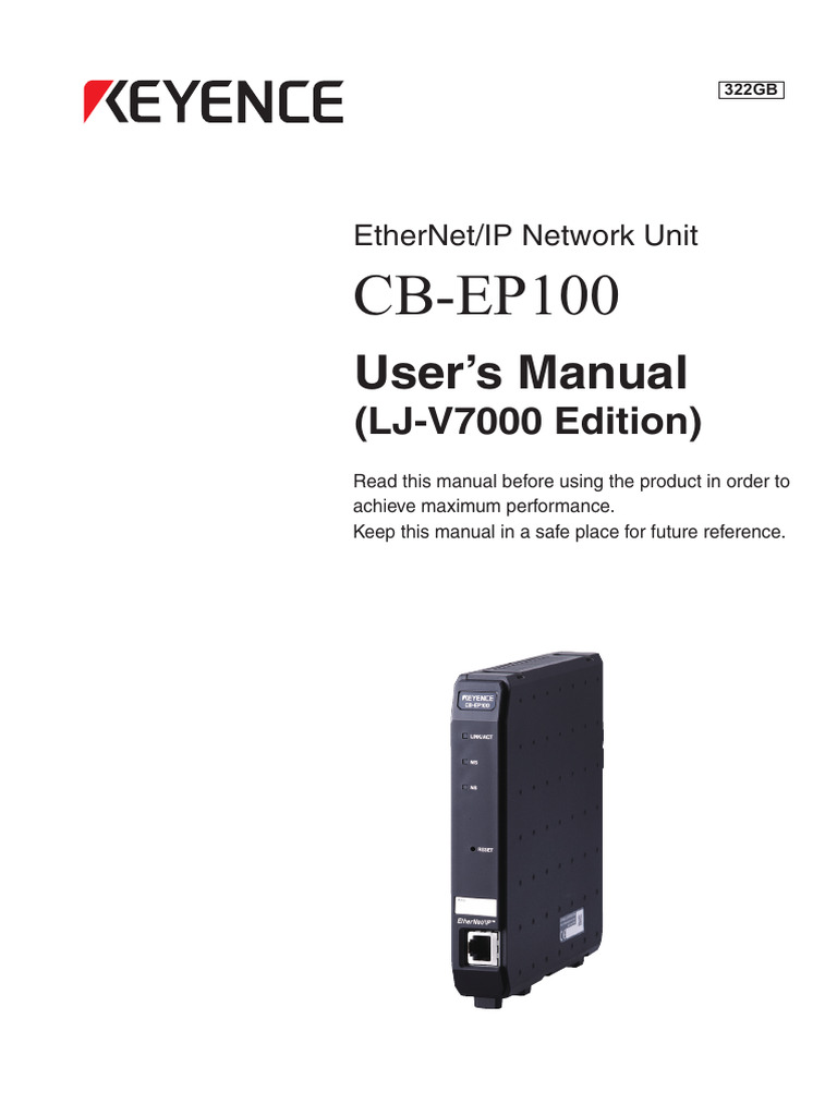 CB-EP100 | PDF | Computer Network | Ethernet
