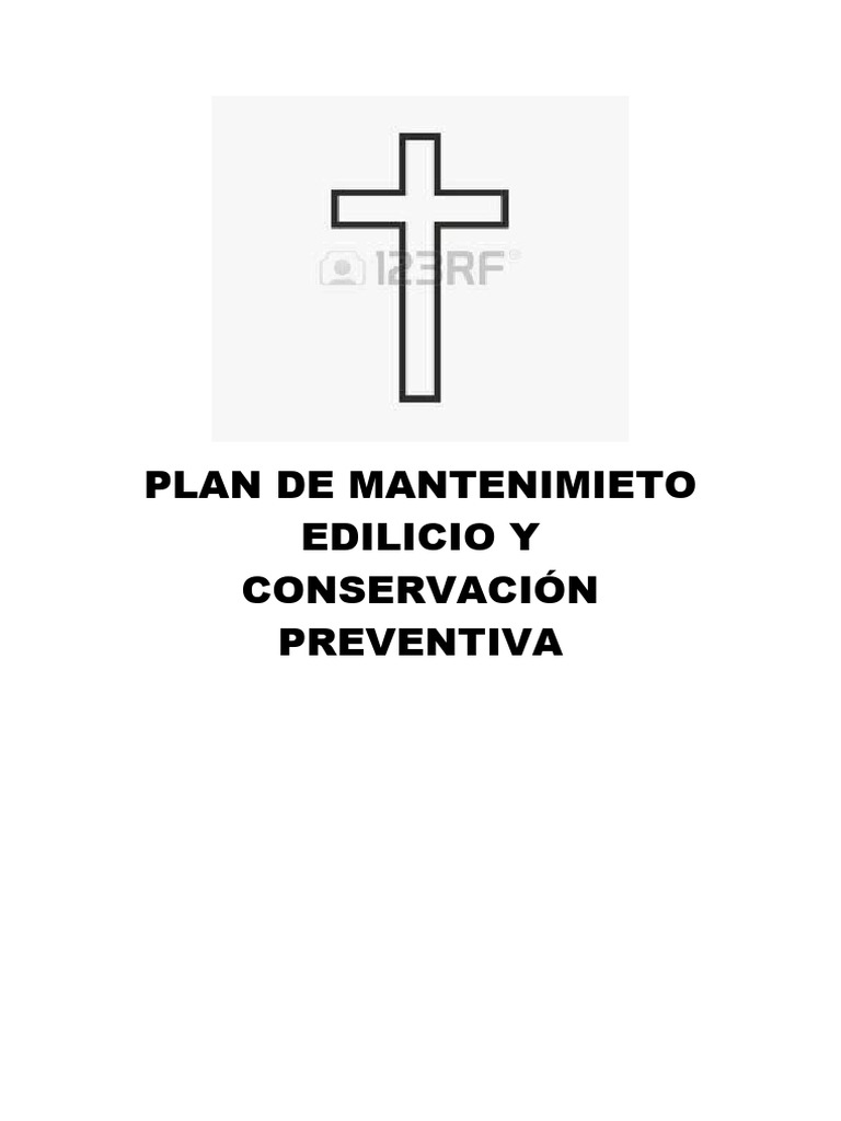 Plan de Mantenimiento Edilicio y Conservacion Preventiva | PDF | Hogar, jardinería y bricolaje ...