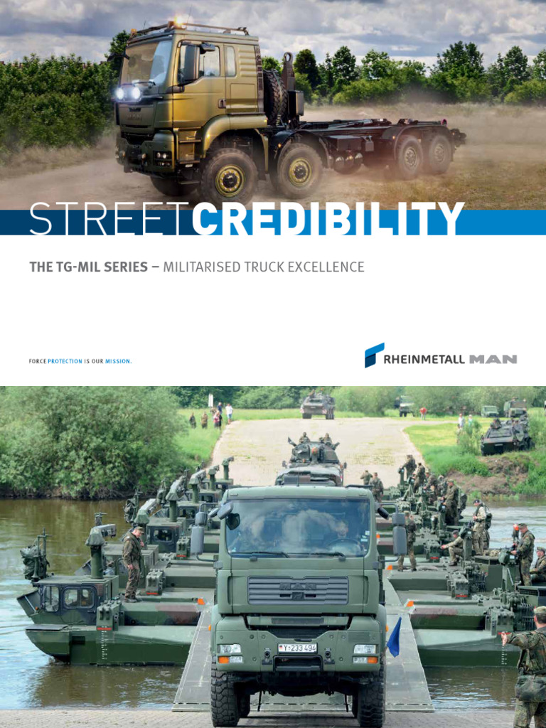 TG-Mil Series: Military Truck Solutions | PDF | Truck | Axle