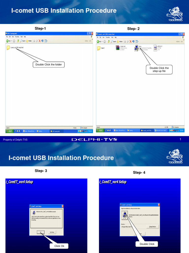 I-Comet USB Installation Guide | PDF | Software Engineering | Microsoft ...