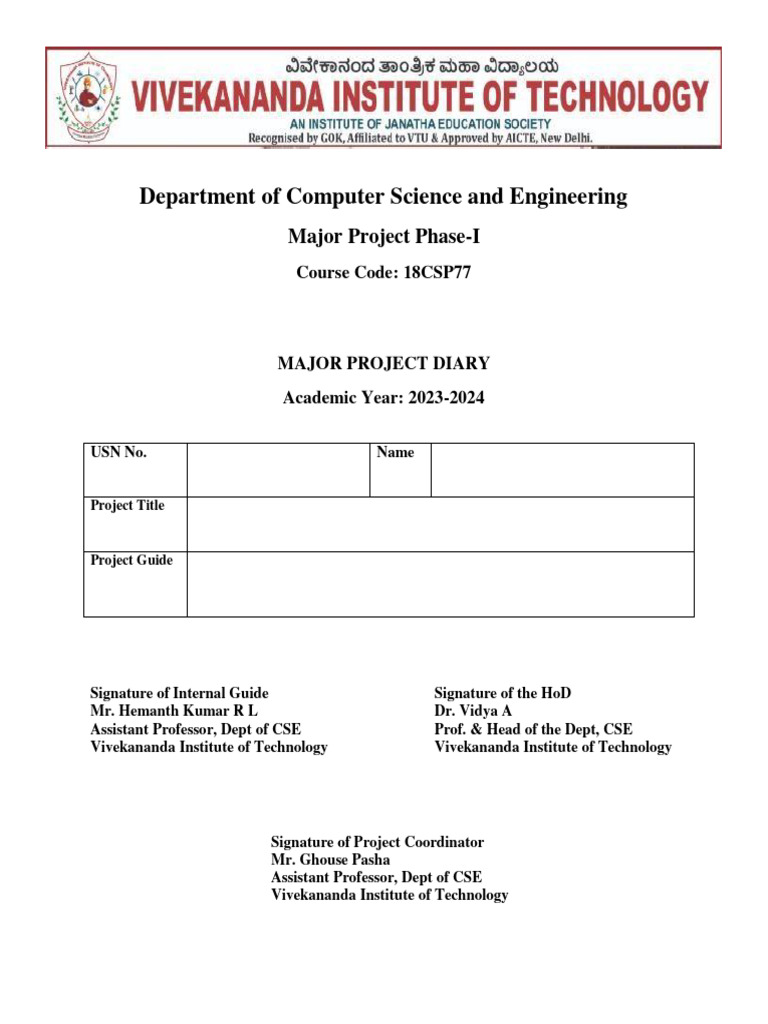 Project Dairy 1 | PDF