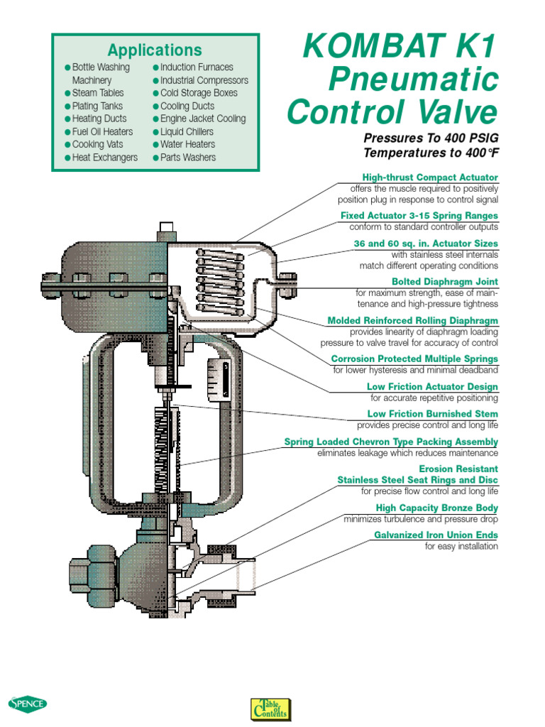 Kombat | PDF | Valve | Actuator