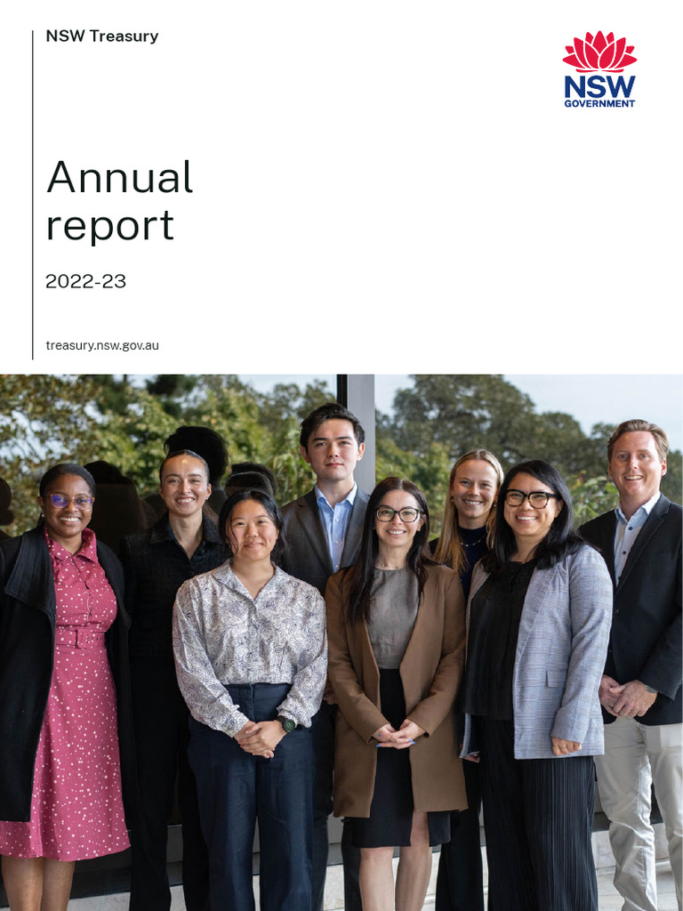 NSW Treasury Report 2022 23 Accessible | PDF | Economic Growth ...