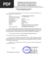 Contoh Surat PM 1 Dari Kelurahan | PDF