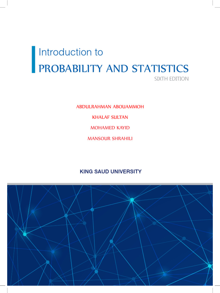 Introduction to Probability and Statistics | PDF