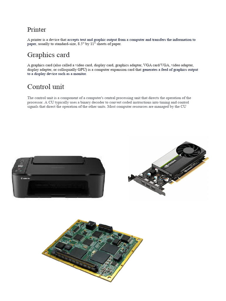 Central Processing Unit Download Free Pdf Input Output Computer Hardware