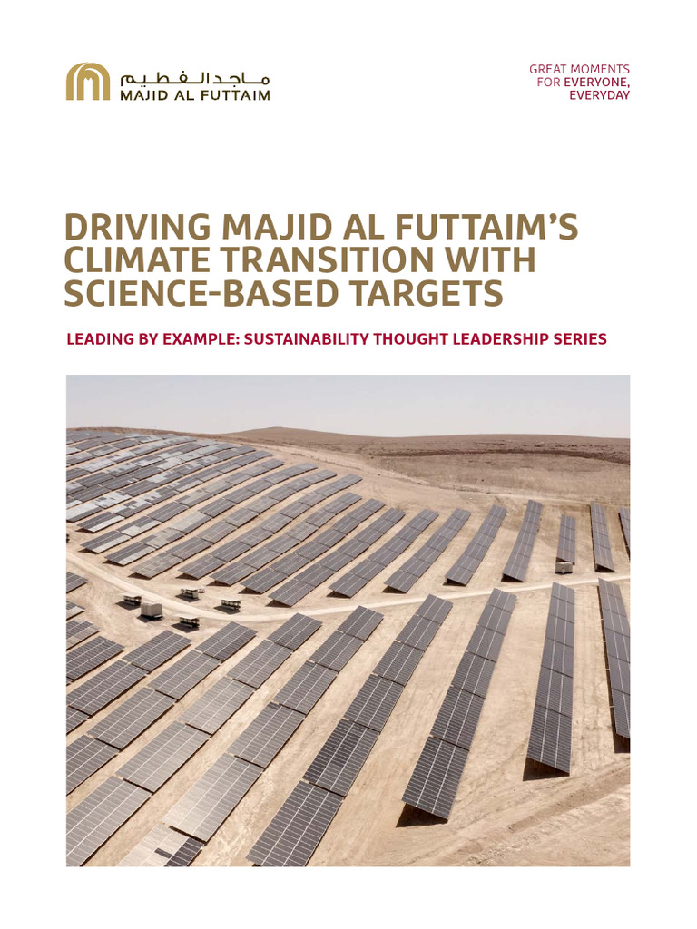 MAF White Paper Science Based Targets DOWNLOAD | PDF | Climate Change ...