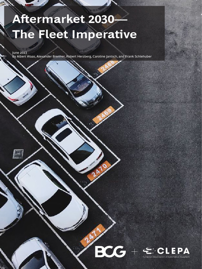 Aftermarket 2030 The Fleet Imperative | PDF | Electric Vehicle | Car