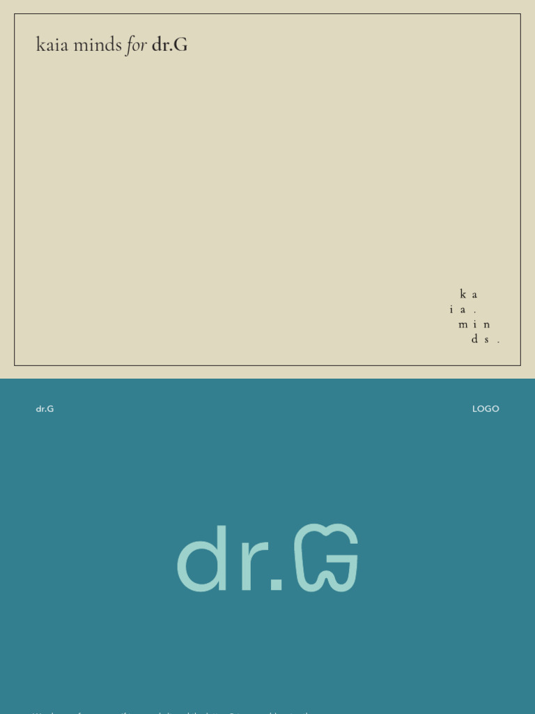 Visual Branding - DR G | PDF | Design | Writing