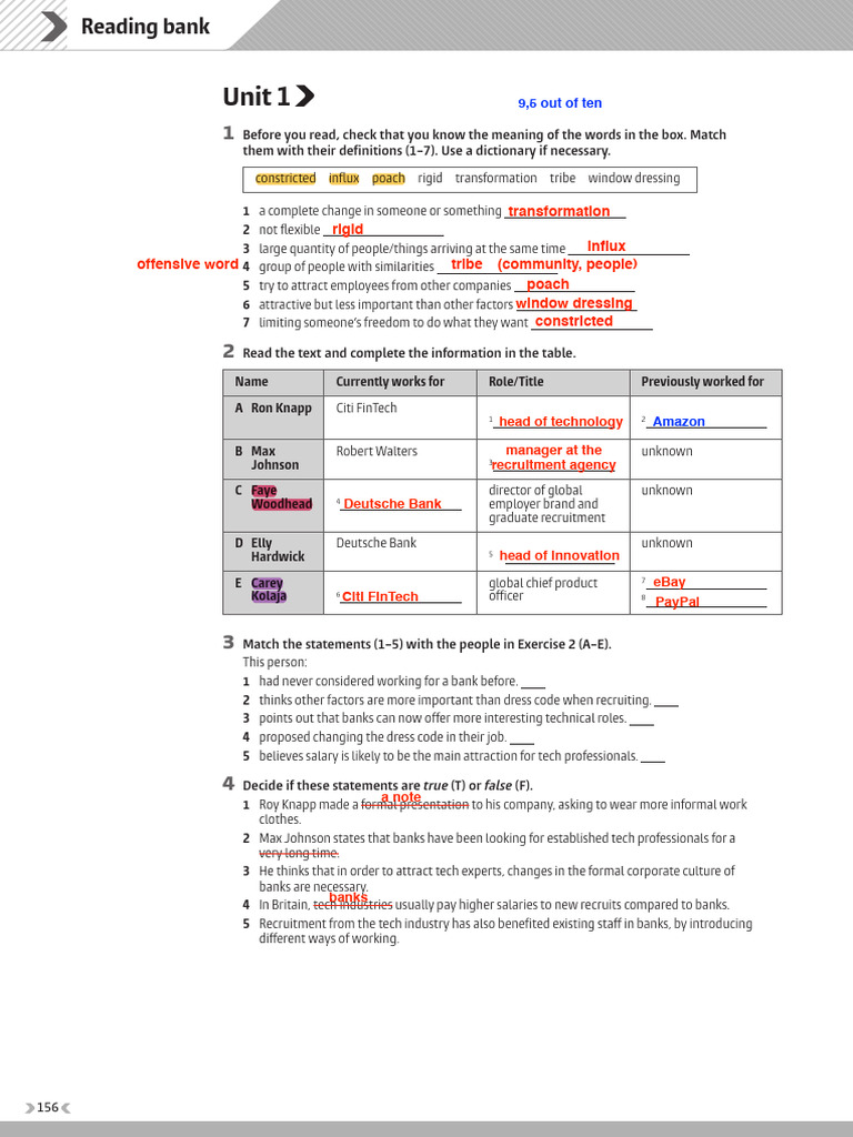 ReadingBank U1 | PDF