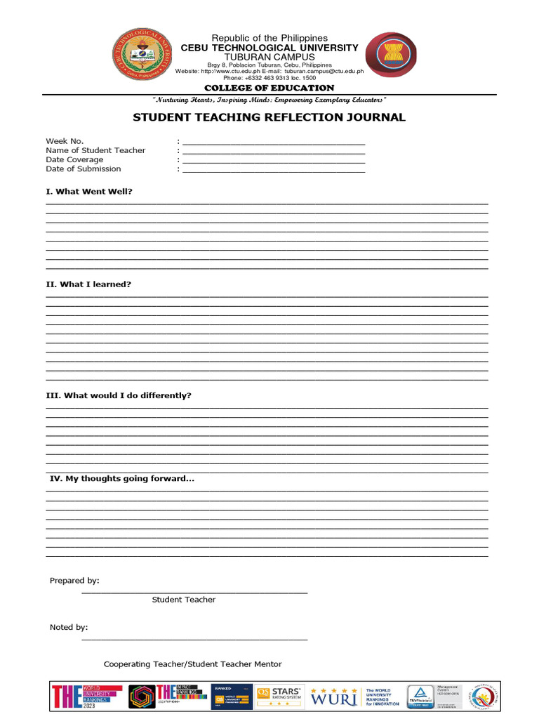 Week 4 Accomplishment Report | PDF | Learning | Behavior Modification