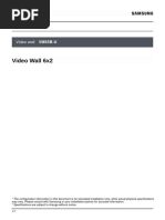 Samsung Video Wall Display Overview | PDF | Samsung Electronics | Hdmi