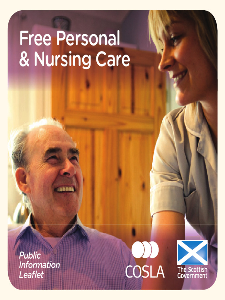 Free Personal & Nursing Care: Public Information Leaflet | PDF | Social ...