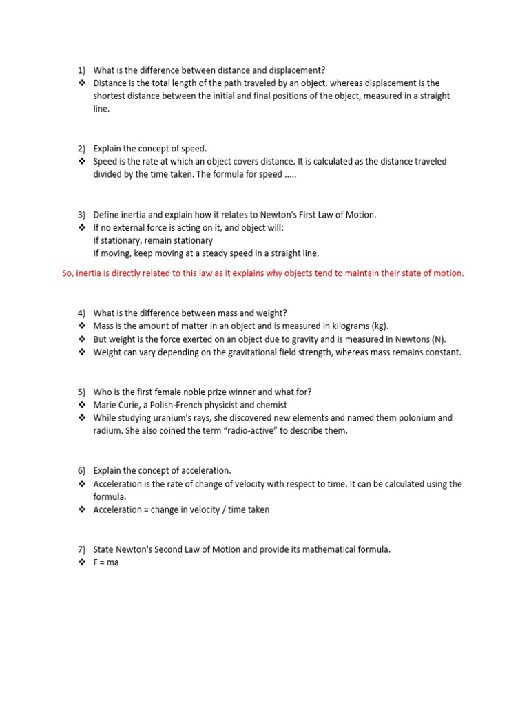 PHYSICS (Level-3) Ques - 1 | PDF | Weight | Mass