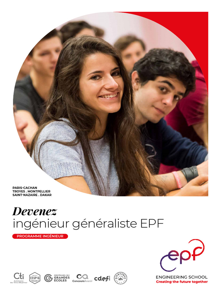 2024 EPF Programme Ingenieur Generaliste | PDF | Ingénieur | Pédagogie