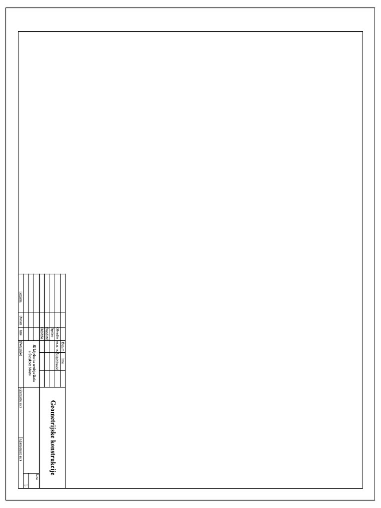 Zaglavlje A3 Format | PDF