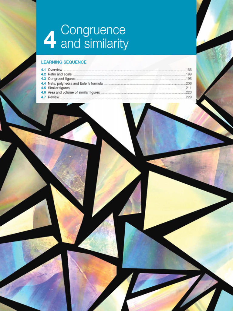 04 Congr Uence and Similarity | PDF | Ratio | Mathematics