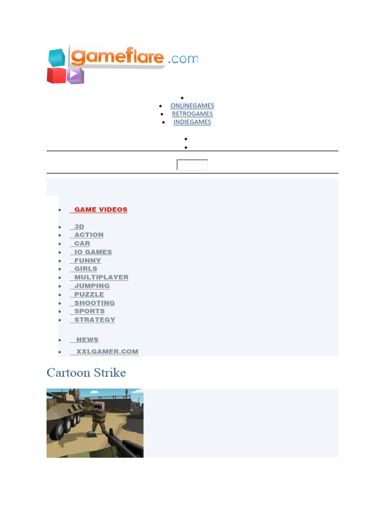 Cartoon Strike | PDF