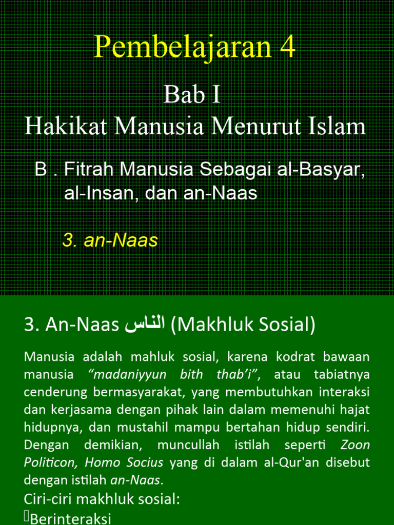 Materi MSI PAI Pemb 4-1 | PDF | Agama & Spiritualitas