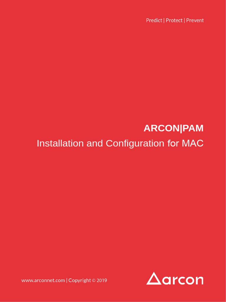 Arcon Pam Mac | PDF | Operating System | Mac Os