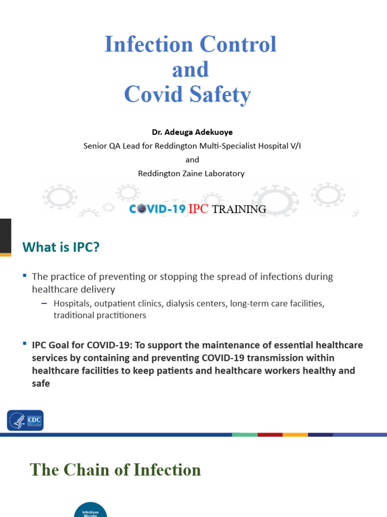 IPC Training for COVID-19 Safety | PDF | Personal Protective Equipment ...
