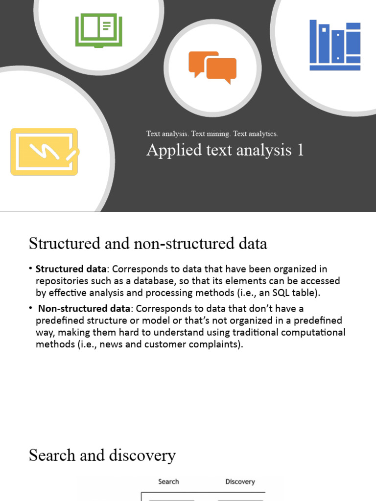 Applied Text Analysis Overview | PDF | Linguistics | Machine Learning