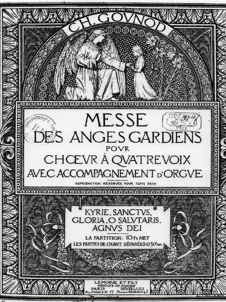 Messe Des Anges Gardiens Gounod Complete | PDF