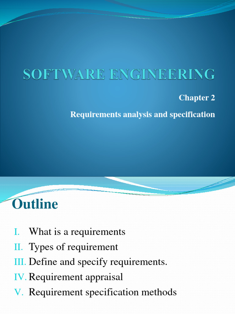 SE Ch2.1 - Requirement Analysis | PDF | Patient | Specification (Technical Standard)