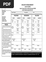 Final Exam Cover Page Template | PDF