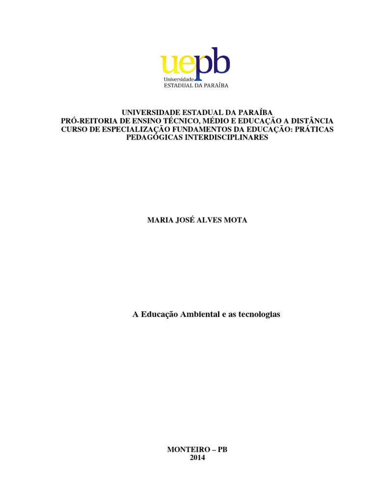 PDF - Maria José Alves Mota | PDF