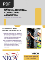 1 NEIS NECA 1 Standard For Good Workmanship in Electrical Construction ...