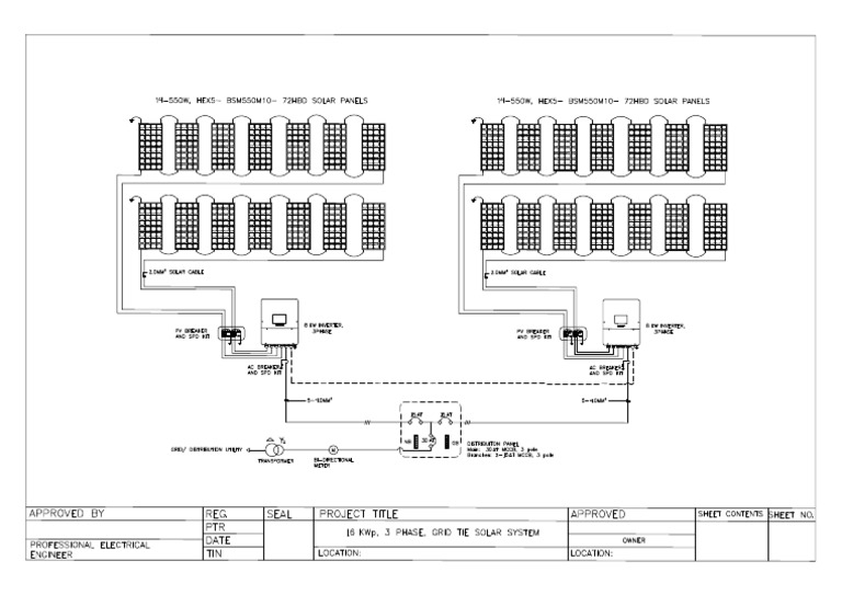 16 KW - Solar Grid Tie System | PDF