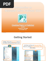Publisher Notes For Beginners | PDF | Icon (Computing) | Point And Click