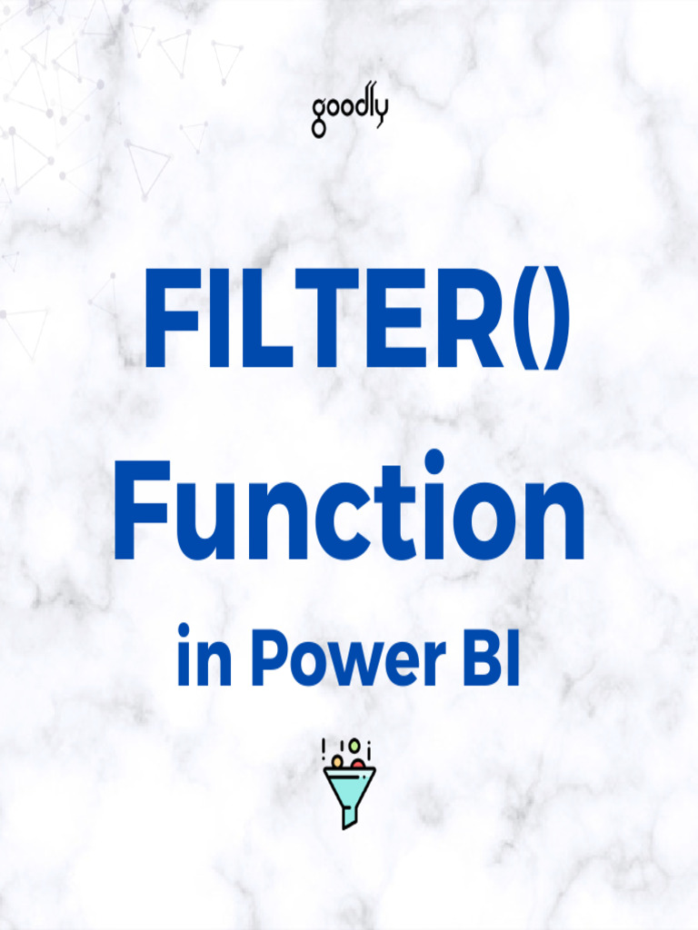 FILTER Function in Power BI | PDF | Function (Mathematics) | Argument