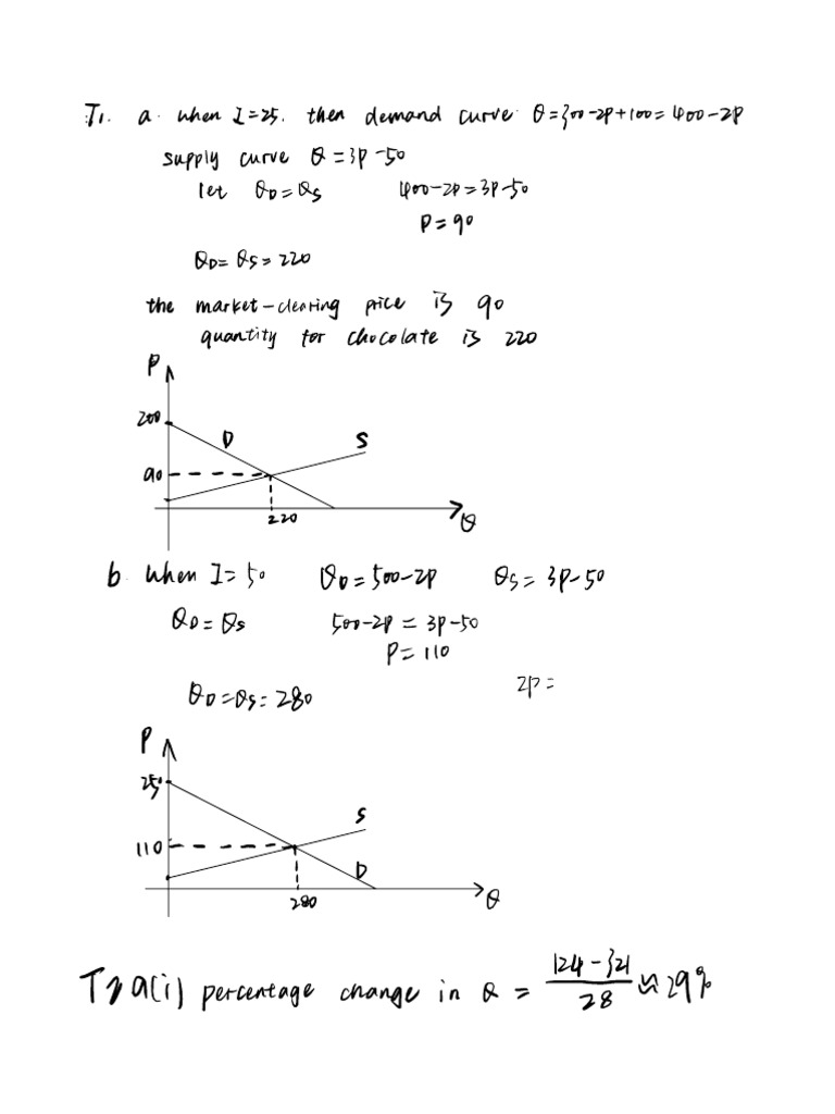 Assignment 2 Answer | PDF | Elasticity (Economics) | Demand