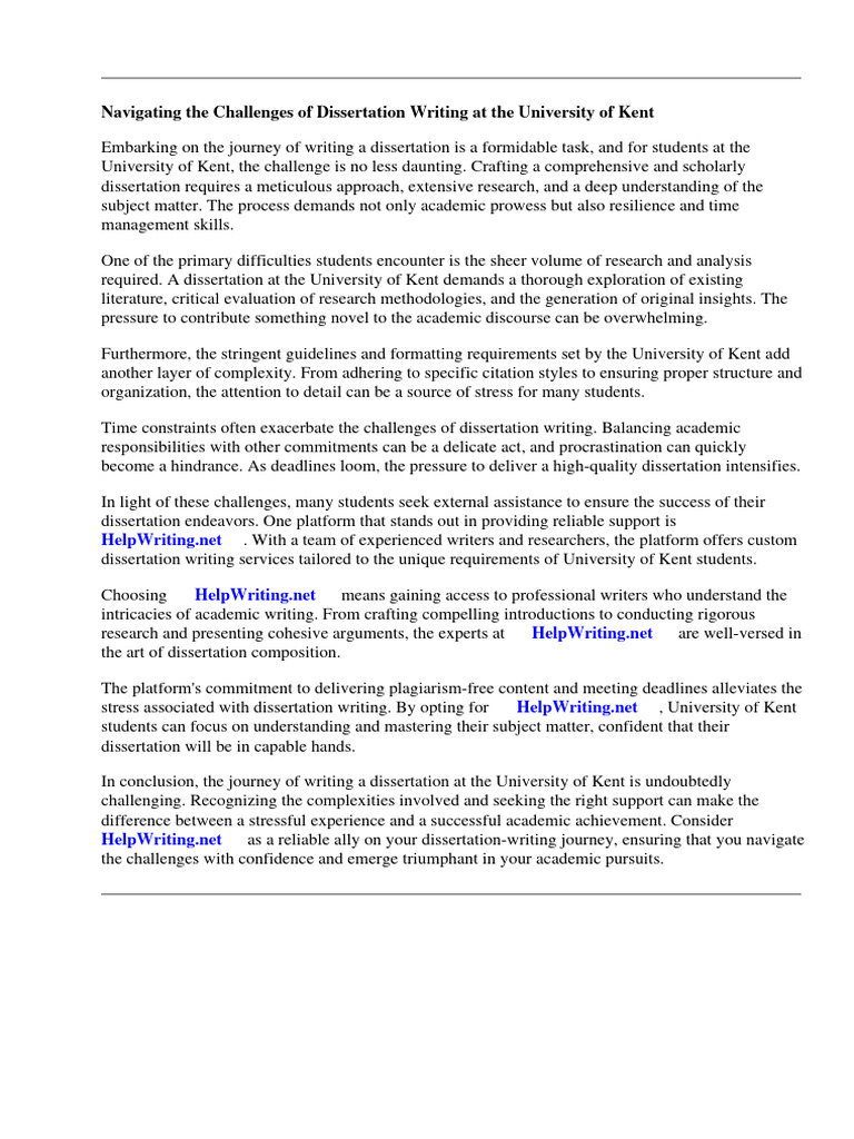 Dissertation Uni of Kent | PDF | Thesis | Science