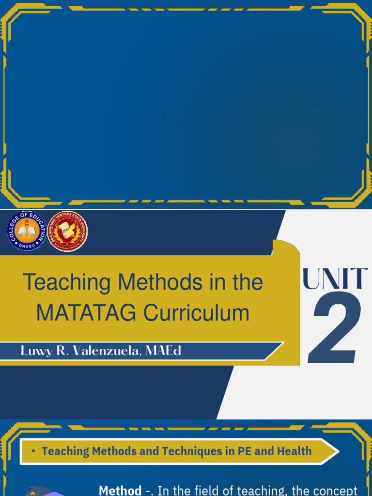 Teaching Methods | PDF
