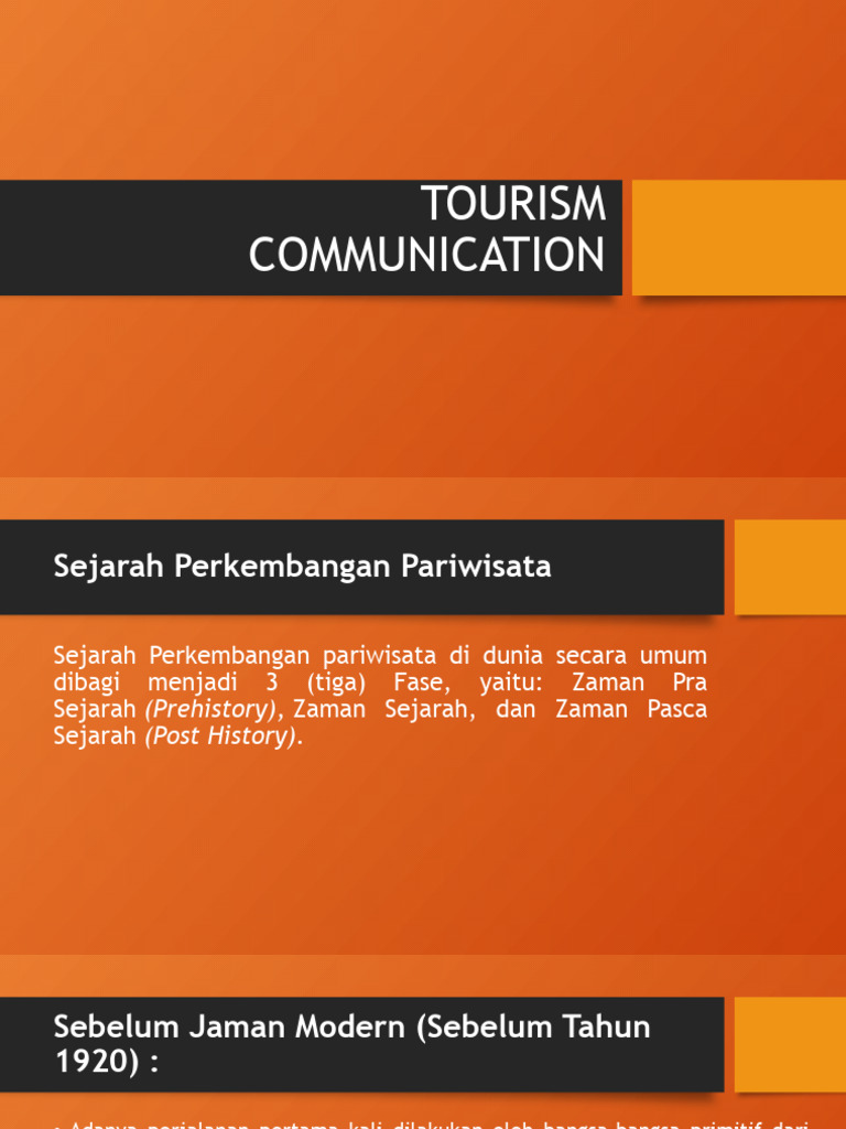 Pertemuan 1 - Dasar-Dasar Ilmu Pariwisata | PDF Pertemuan 1 - Dasar-Dasar Ilmu Pariwisata | PDF