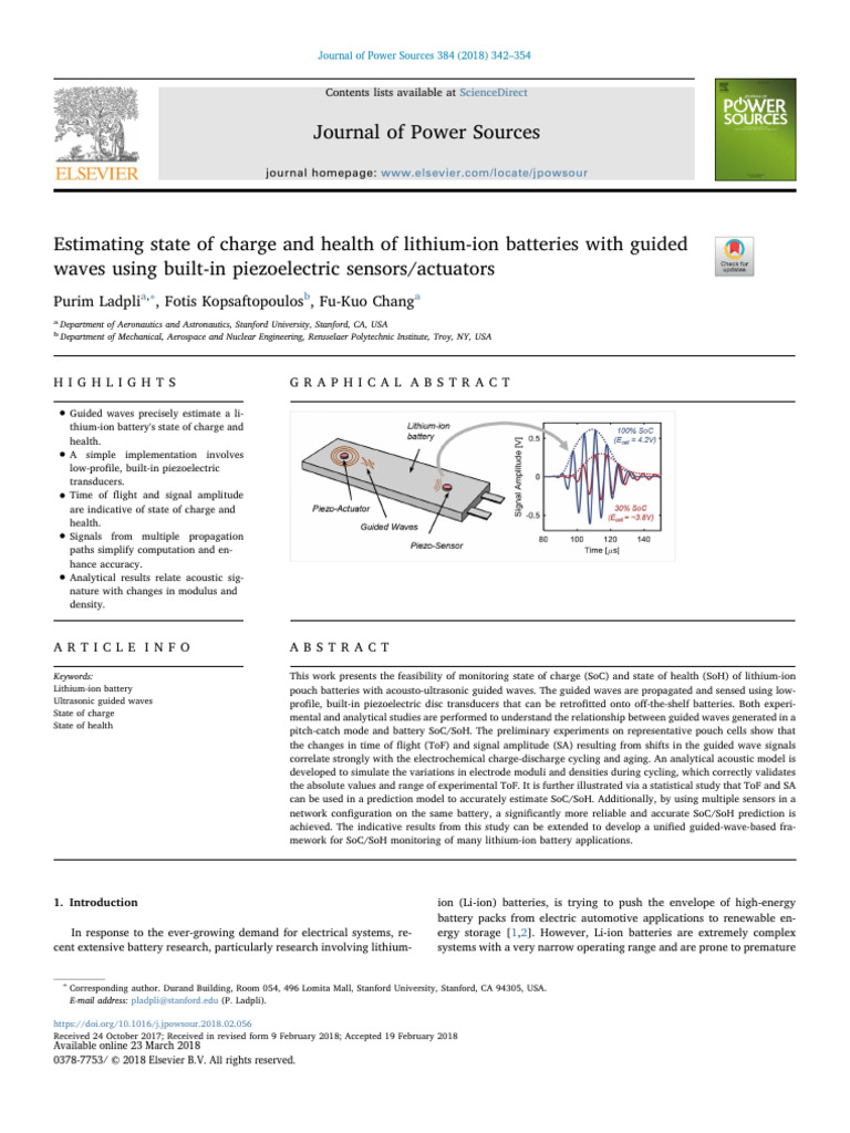 Estimating state of charge and health of lithium-ion batteries with ...