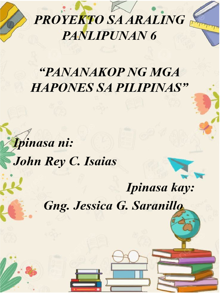 Projects (Q2 Grade 6) | PDF