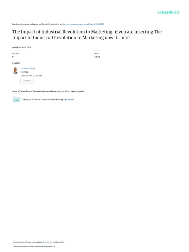 10.-Industrial-Revolution | PDF | Marketing | Advertising