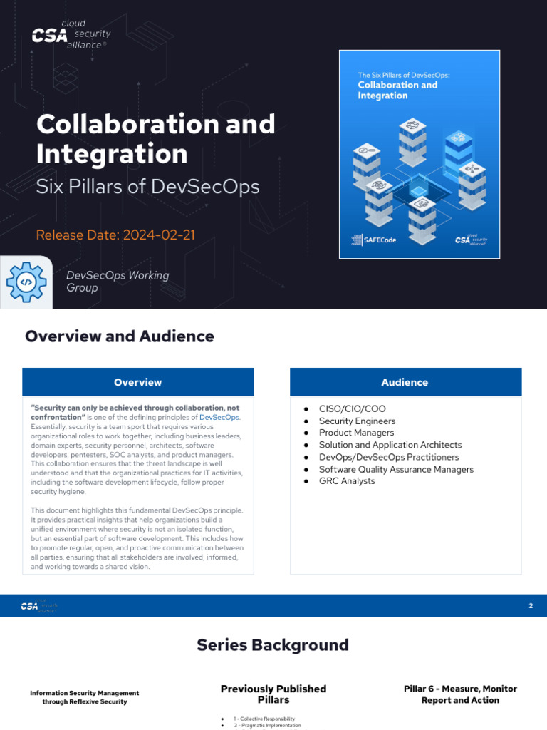 Pillar 2 Release Slides | PDF | Collaboration | Information Technology