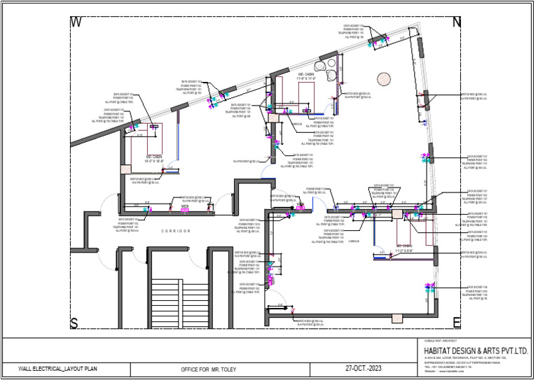 Wall Electrical - Layout Plan | PDF