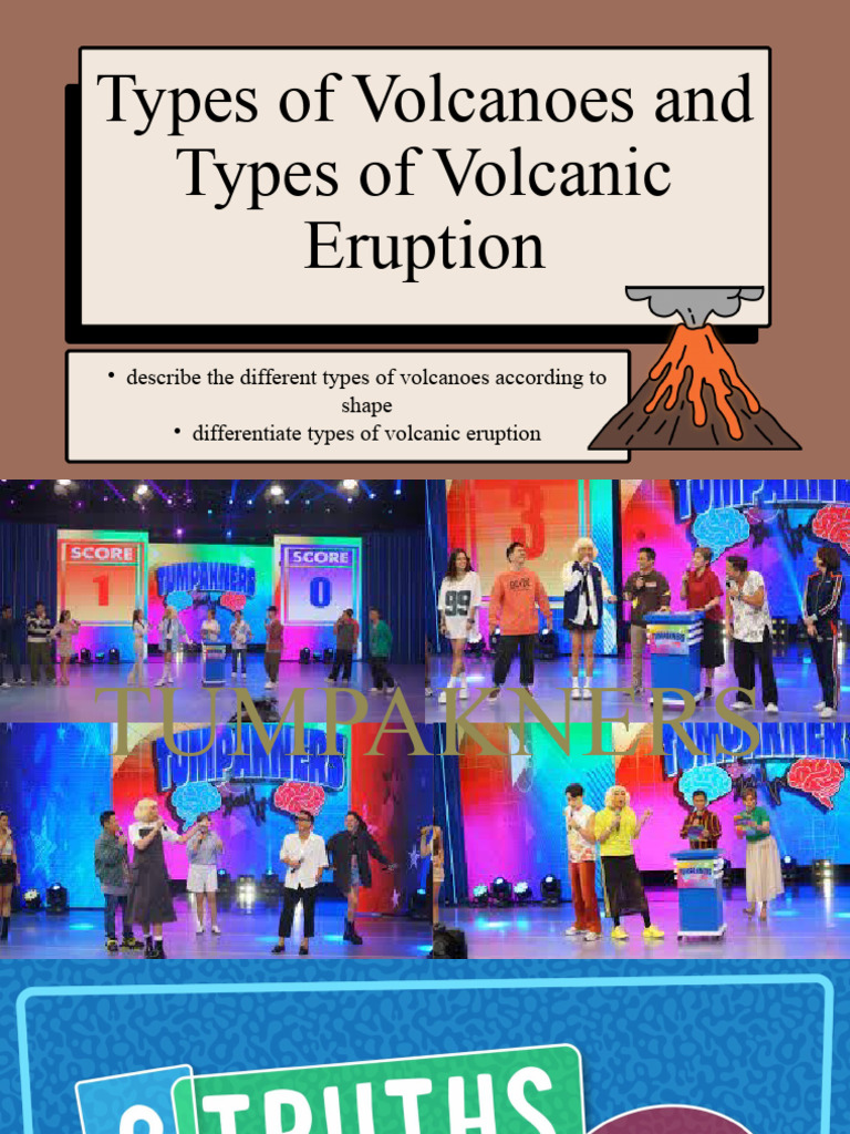 Types of Volcanoes and Volcanic Eruption | PDF