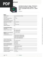 Schneider Electric - Ringmaster - RN2D-T2C3-21NZAU | PDF | Pressure Measurement | Relay