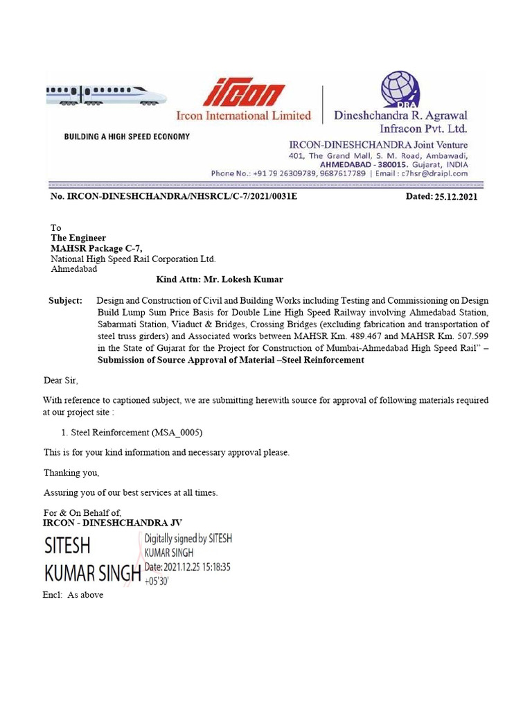 MAHSR - C7 - MSA - 0005-Steel - 31E | PDF | Rail Transport | Civil ... MAHSR - C7 - MSA - 0005-Steel - 31E | PDF | Rail Transport | Civil ...