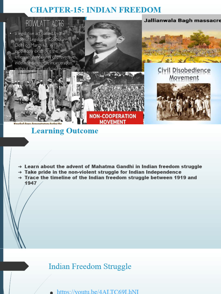 Grade 5 History Chapter-15 - Indian Freedom Struggle - II | PDF ...