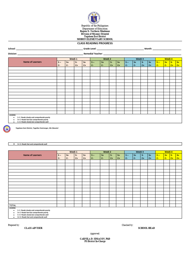 New Reading Progress Monitoring | PDF | Phonics | Consonant